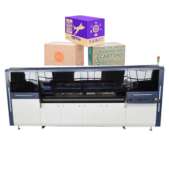 Single Pass Digital Printer Machine Corrugated Box Automatic Screen ...