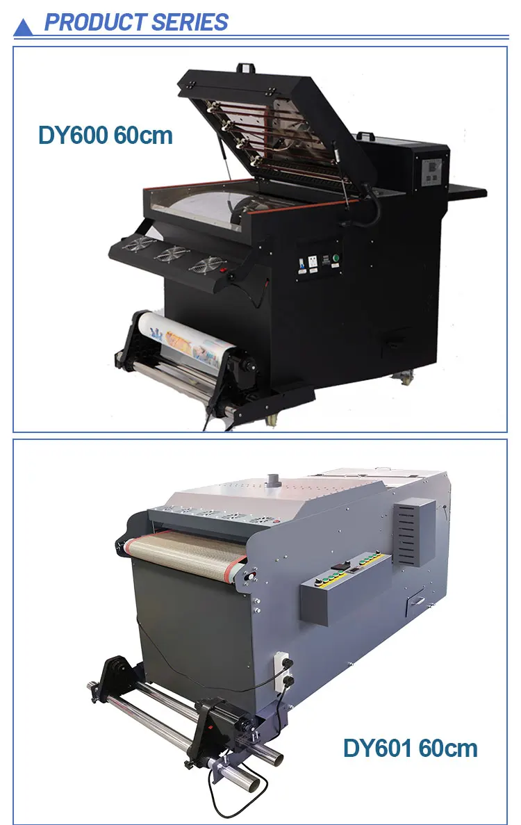 Double Printhead A1 A2 A3 DTF Printer 60 45 30 cm Dtg Printer T-shirt ...