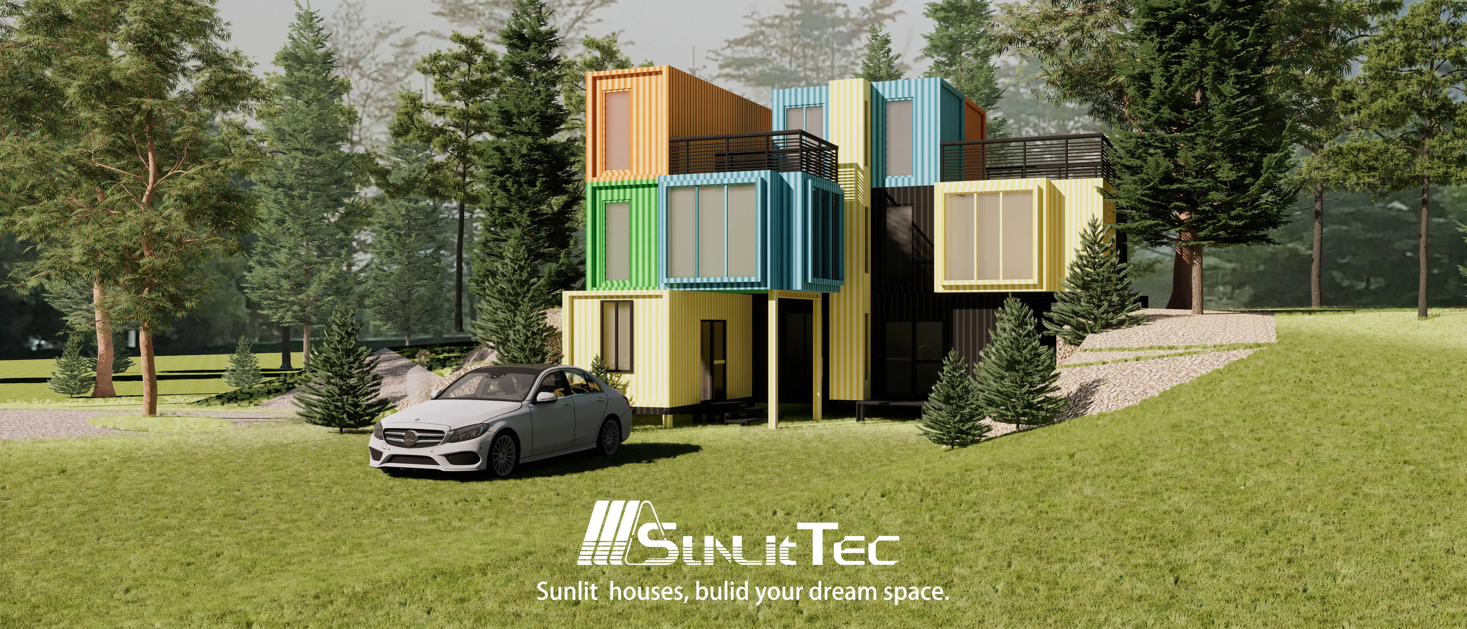 Customized 20ft & 40ft Prefab Portable Steel Shipping Container House ...