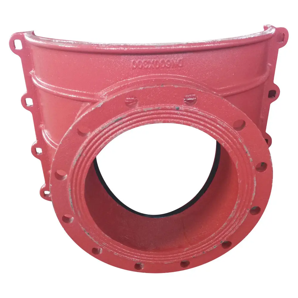 Ductile Iron Tapping Saddle Clamp for DI Pipe, PE, PVC Pipe