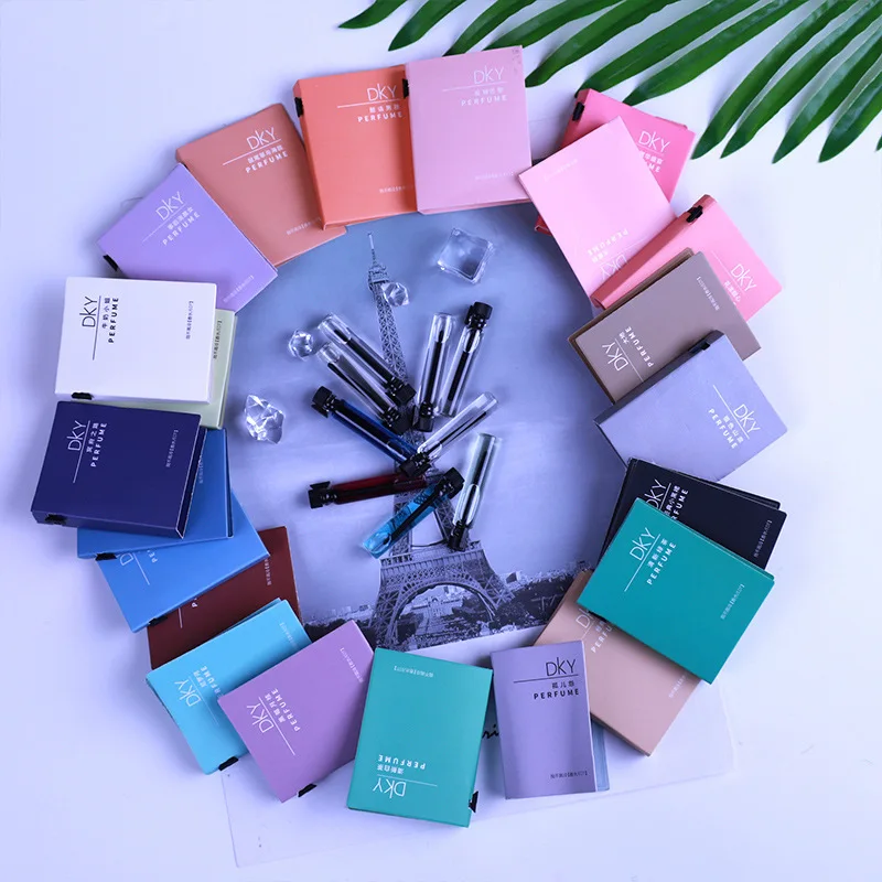 Perfume Cosmetics Sample Packaging - Customized Folding Cards