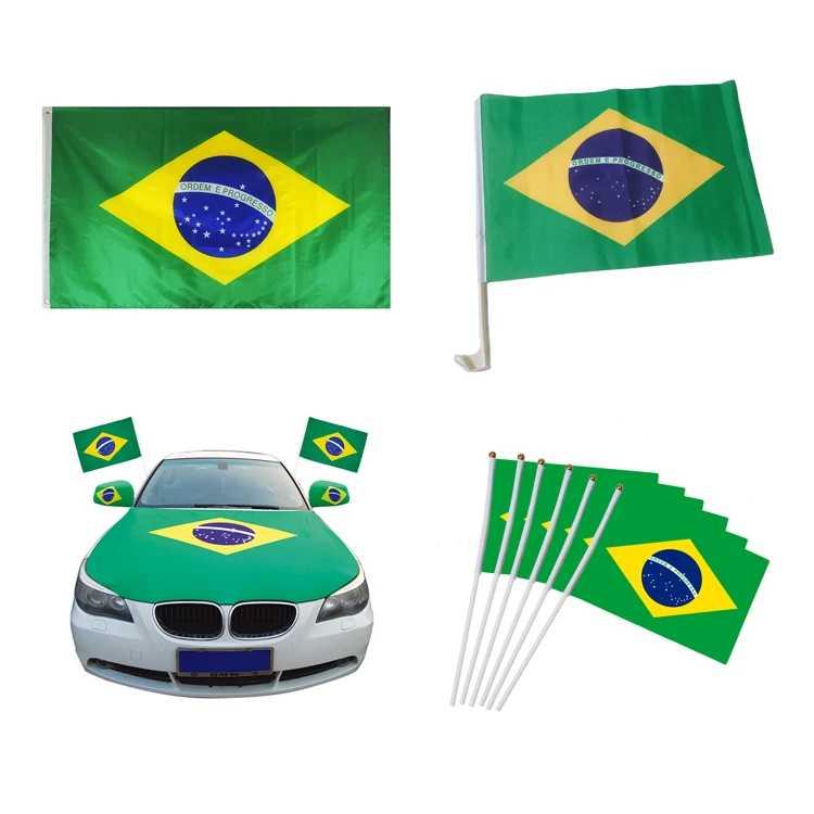 World Cup 2022 Brazil Flag