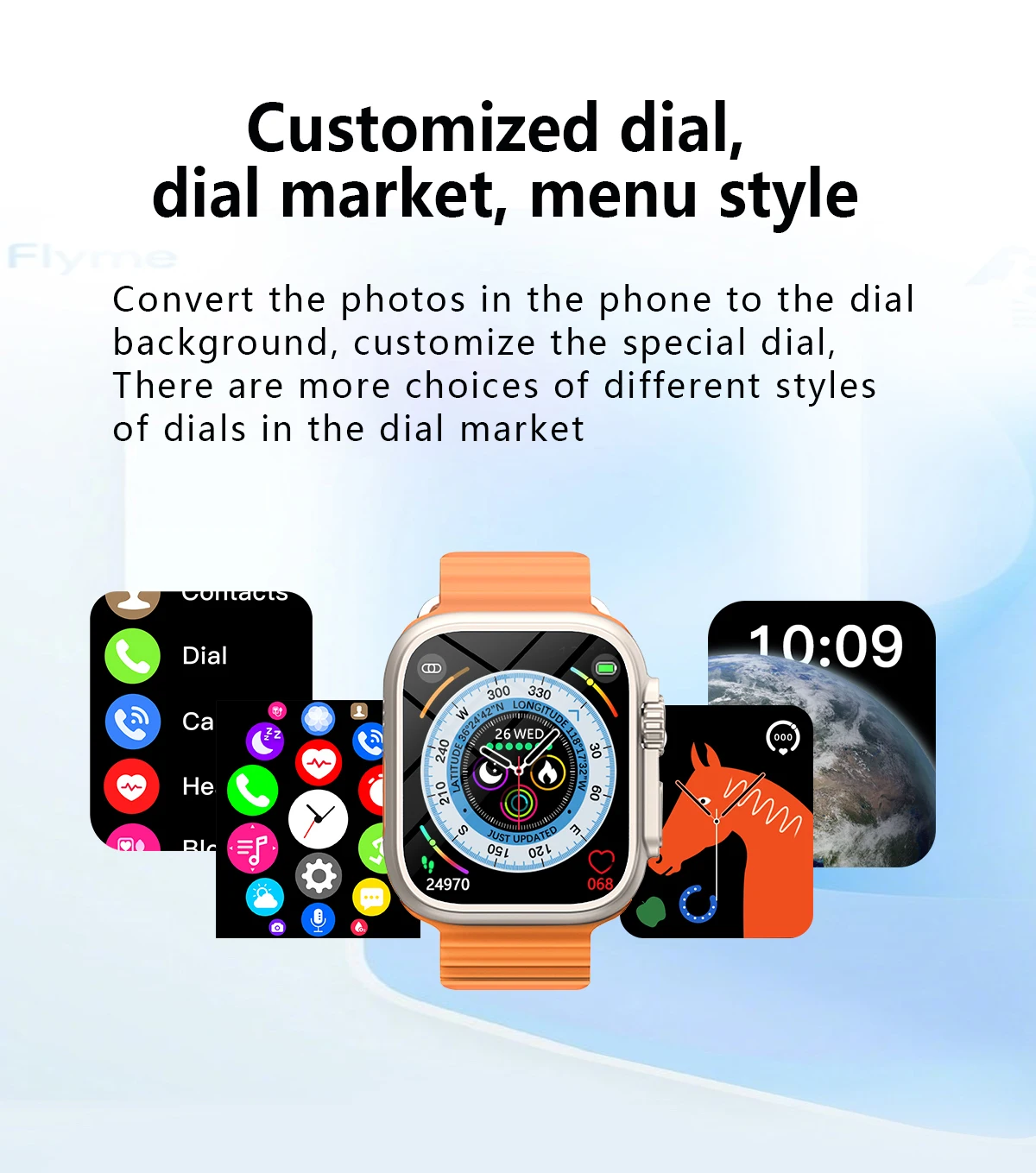 Smartwatch Ultras Max Plus 2023 Smart Watches Serie 8 Iwo Ultra - Buy ...