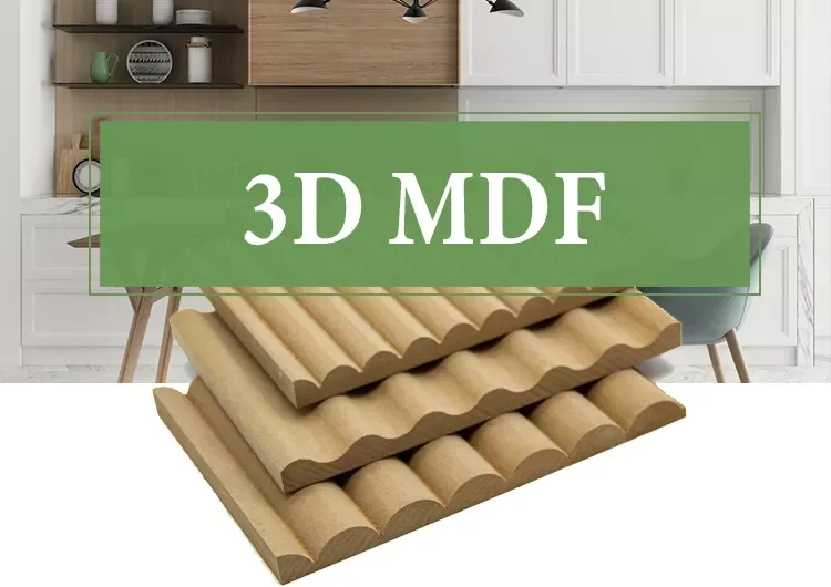 Texture 3D Wood Wave MDF - Luxurious Fluted Wall Panels