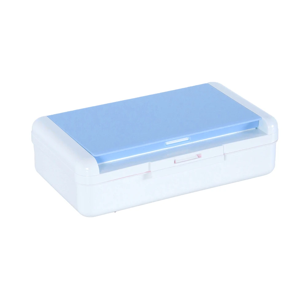 Customization Plastic Large Capacity Pencil Box Double-layer Clear ...