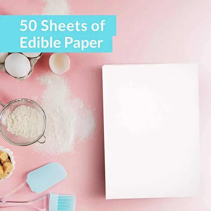 Edible Paper Wafer Paper A4 For Cake Decorations - Buy Wafer Paper ...