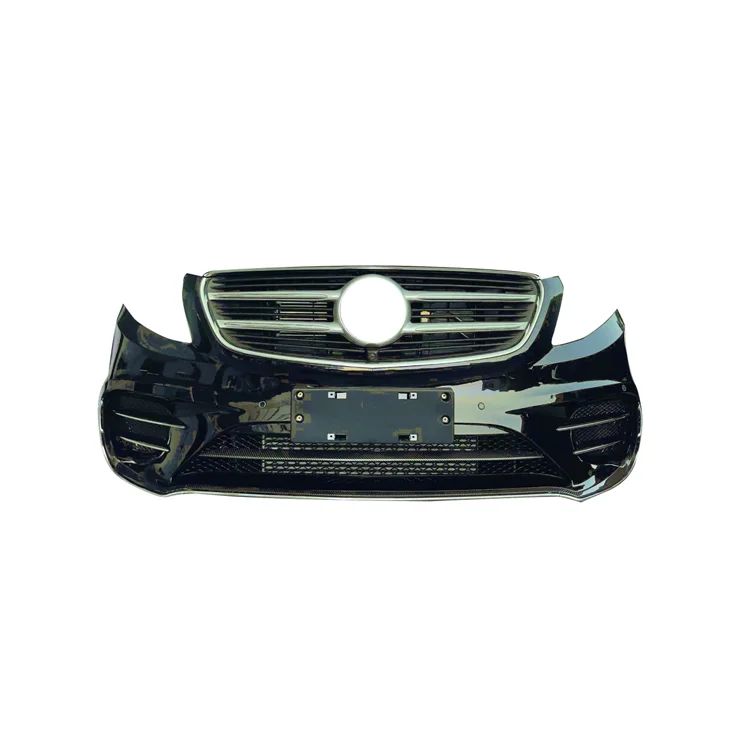FANDISHI Front Grille Fit W223 New S-Class Style Front Bumper For ...