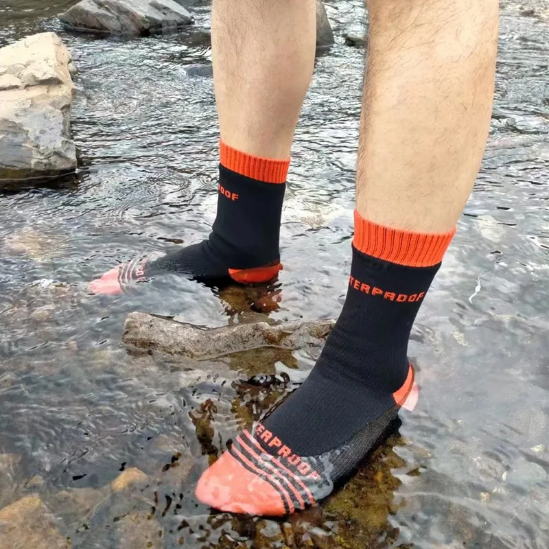 100% Waterproof Hiking Ankle Socks Custom Waterproof Yoga Socks Unisex ...