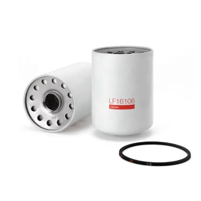LF16106 High Quality Construction Machinery Parts Lube Oil Filter ...