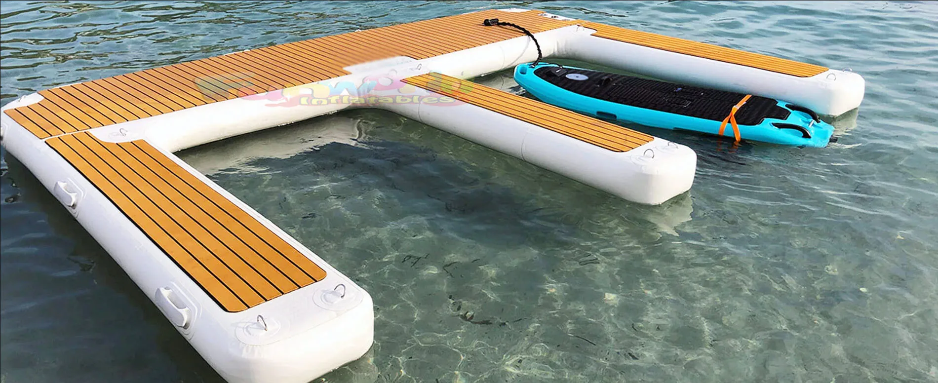 Durable Inflatable Docks - Funworld Solstice Bote Island Hopper