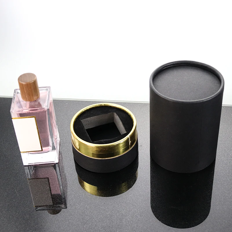 Luxury Reed Diffuser Bottle Paper Tube Cosmetic Packaging New Black ...