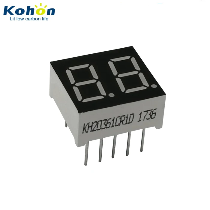 Small 0.36 Inch 2-Digit Seven Segment LED Display| Alibaba.com