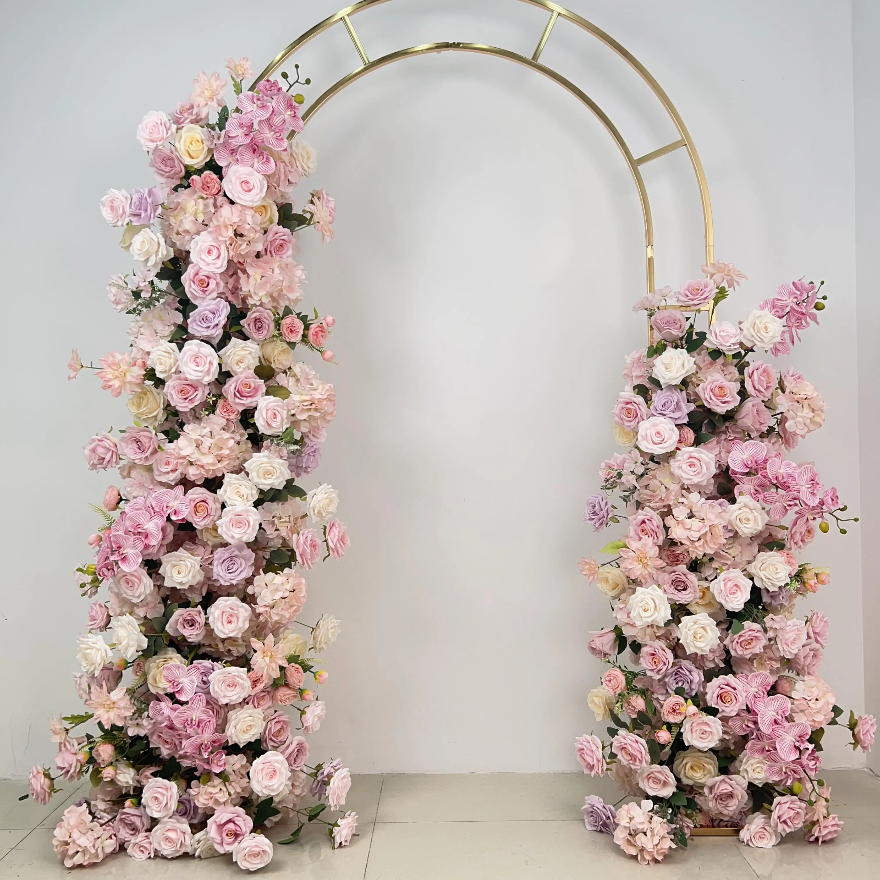 Dkb 2024 Hot Sale Wedding Backdrop Decor Gerbera Greenery Arch Hang ...