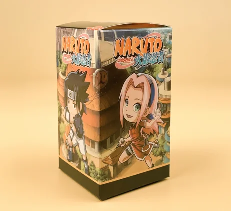 Wholesale Anime Cartoon Mini 3d Lucky Box Figure 12pcs Kakashi Sasuke ...