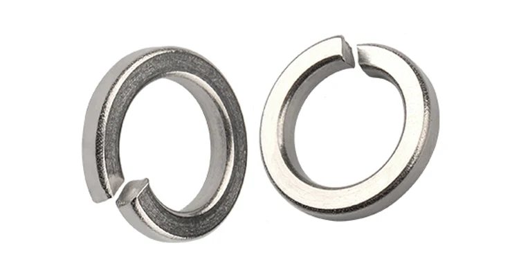 304 316 Stainless Steel M6-m14 Spring Washer Split Lock Washers Silver ...