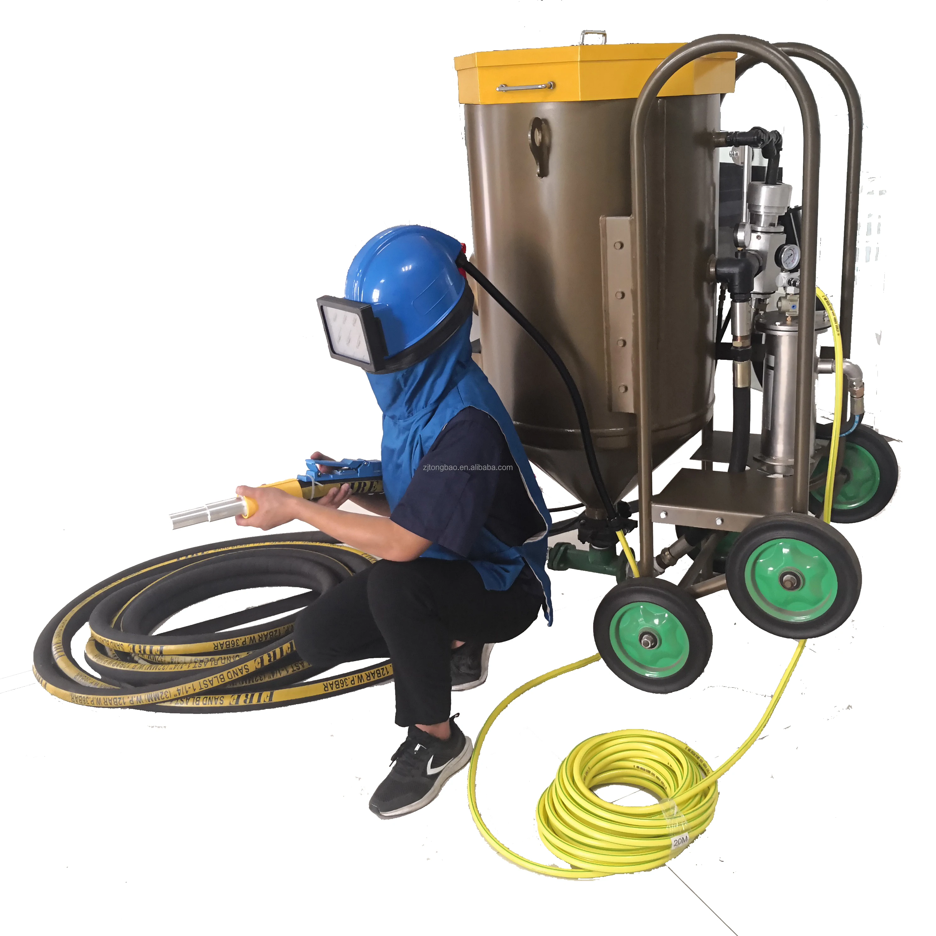 High Pressure Sandblasting Machine - CE Certified Factory