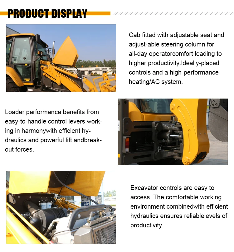 2024 Promotion!!! Sdlg Backhoe B877F Sdlg Retroexcavadora 1m3 General Purpose Loader Bucket with ...