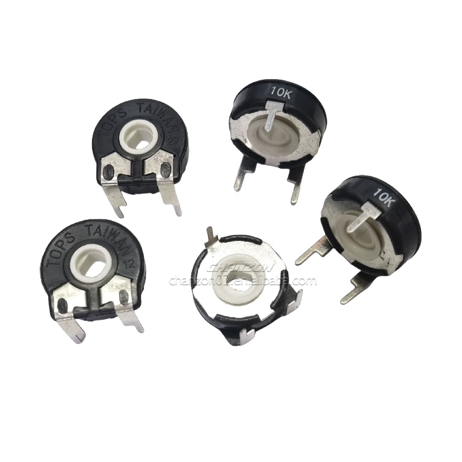 PT15 Spain Carbon Film Horizontal Trimmer Potentiometer 5K 10K 25K 50K ...