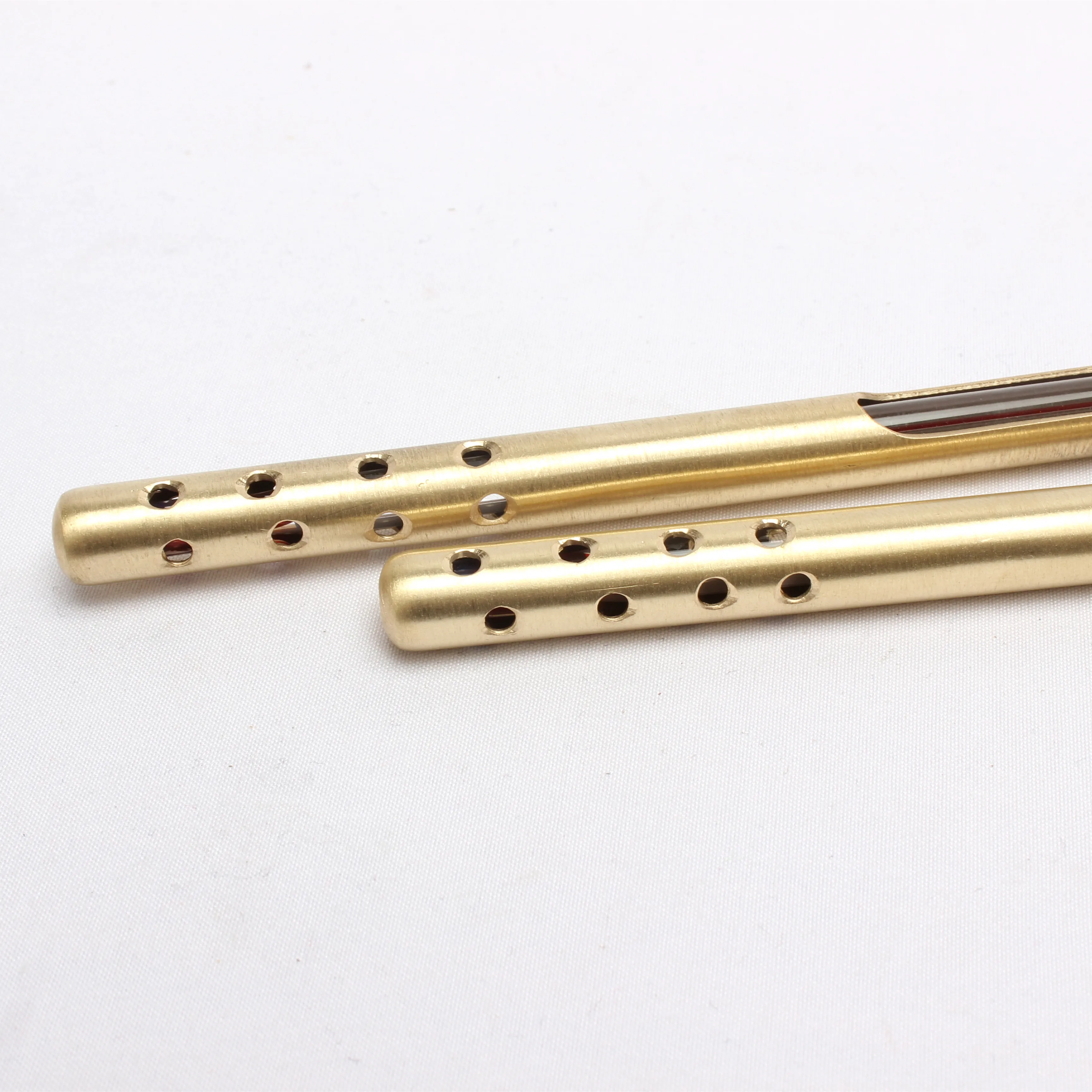 Industrial Glass Test Thermometer with Brass Metal Case