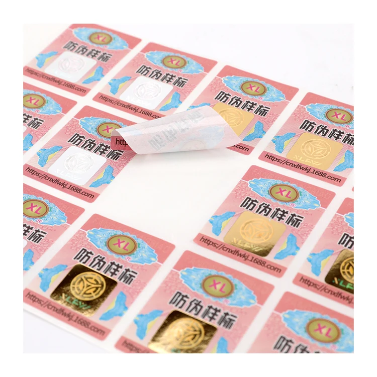 Custom Tamper Proof Qr Code Tags Scratch-off Anti-counterfeit Label ...