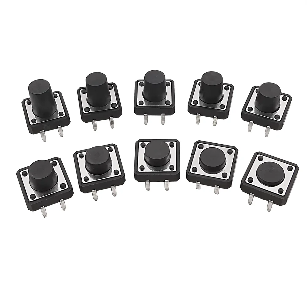 12x12mm Panel PCB Momentary Tactile Tact Push Button Switch