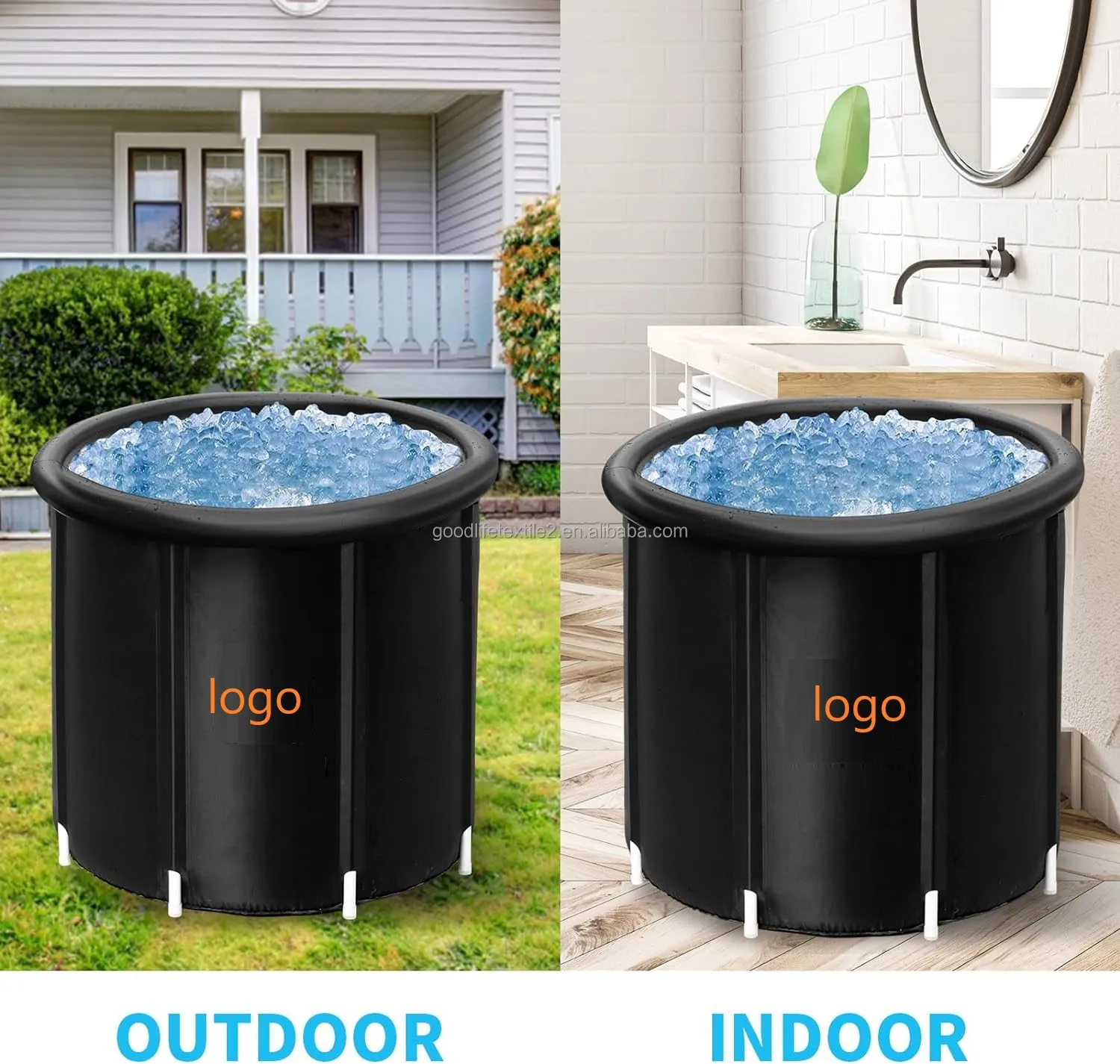 Inflatable Ice Bath Tub - Enhance Recovery with Cold Water Therapy
