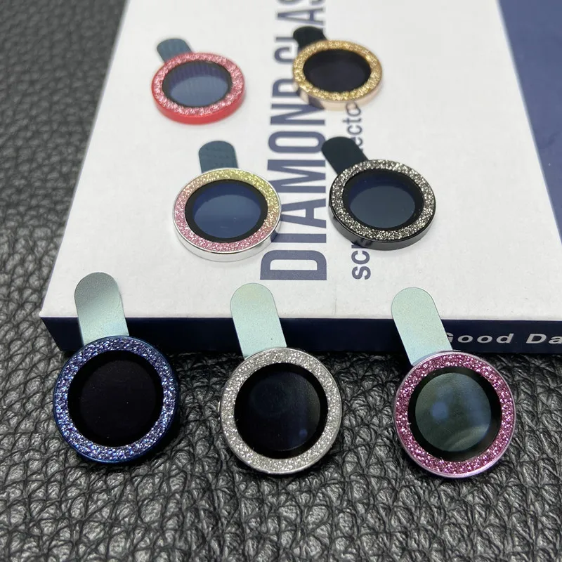 Bling Diamond Camera Lens Protector For Iphone 13 14pro Max Metal Ring ...