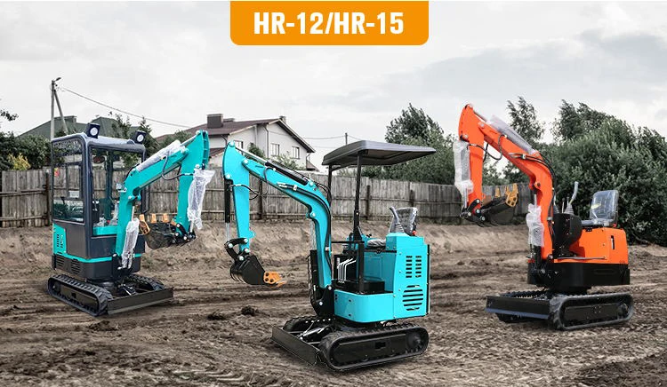 Hongrui Varrified Supplier Small Earth Moving Machinery 1 Ton 2 Ton 3 ...