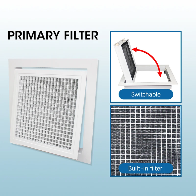 Cube Core Aluminum Egg Crate Grille Ceiling Hinge Type Square Eggcrate ...