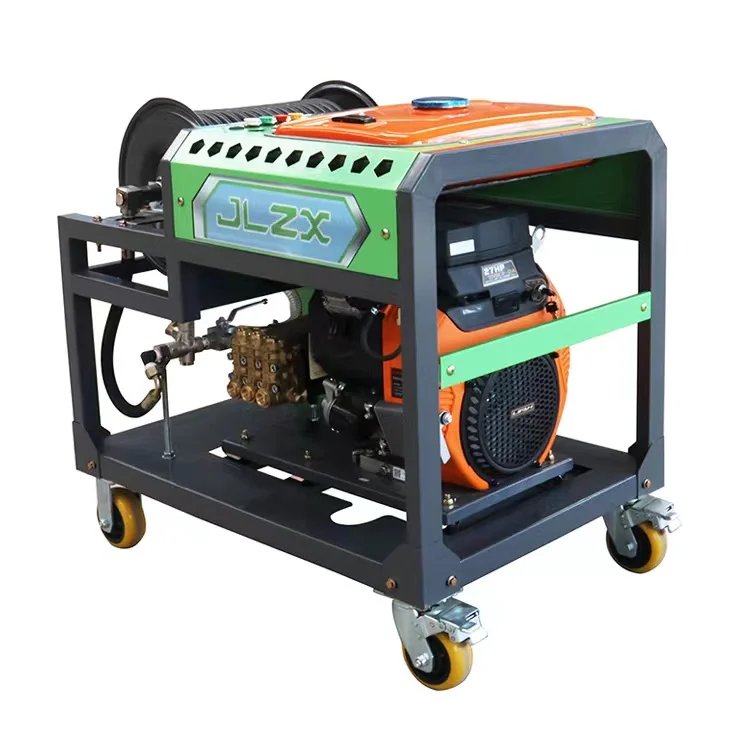 High Pressure Cleaner Gasoline Jetter Drain Cleaning Pressure Washer Sewer Jetter Machines - Buy ...