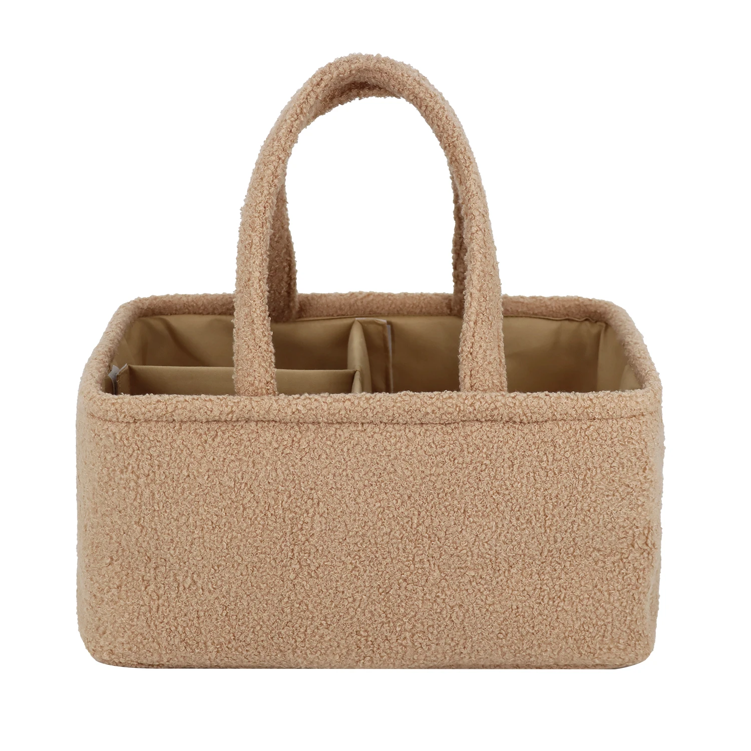 Foldable Nursery Storage Diaper Caddy Teddy Baby Diaper Caddy Organizer ...