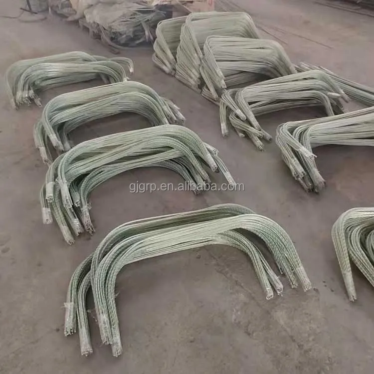 4mm 6mm 8mm 10mm 12mm 20mm Fiberglass Corrugated Rods Glass Fibre Bent ...