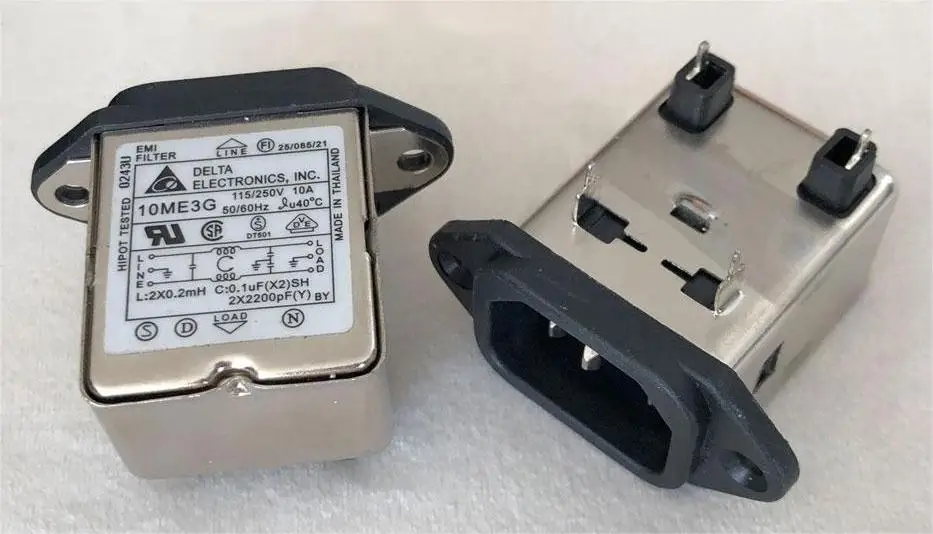 115/250v 10a Emi Filter Ac Power Entry Modules Iec Connector Filter ...