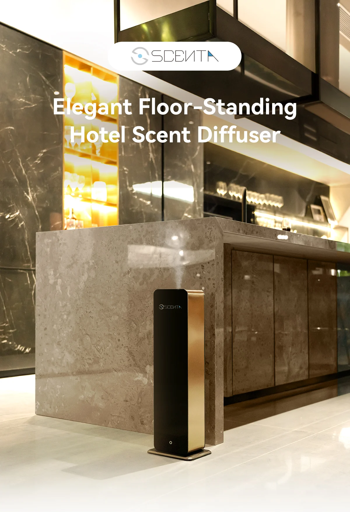 SCENTA Custom Logo Natural Air Perfume Essential Oil Diffuser for ...