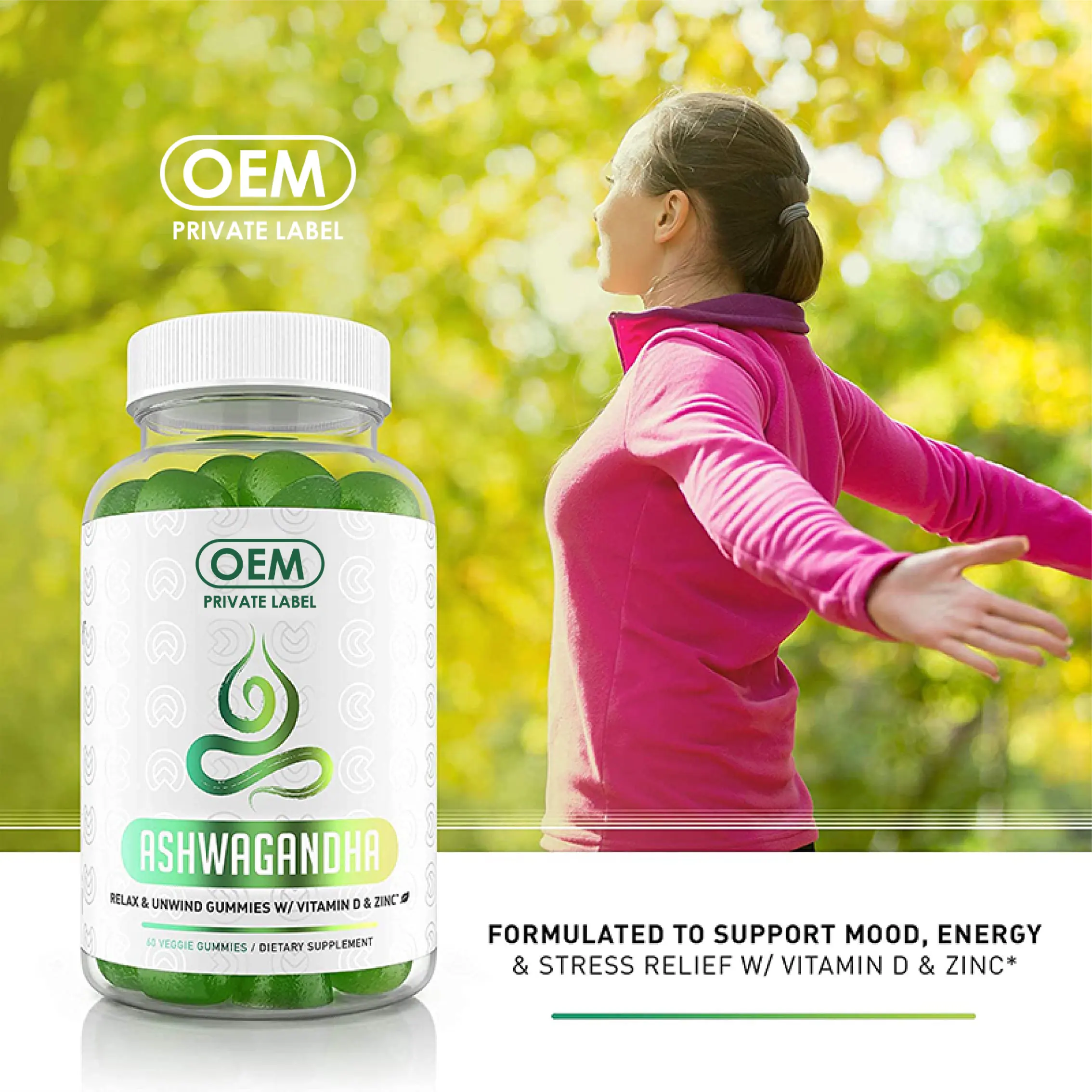 Ksm 66 Ashwagandha Gummies Aid Sleep Melatonin Candy Ashwagandha Root ...