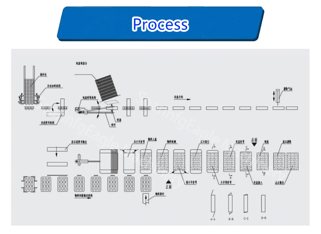 Automatic Easy Open Sachet Counting Carton Box Packing Machine