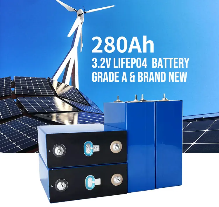 Grade a 3.2V 280ah Lithium Lifepo4 Battery for Energy Storage