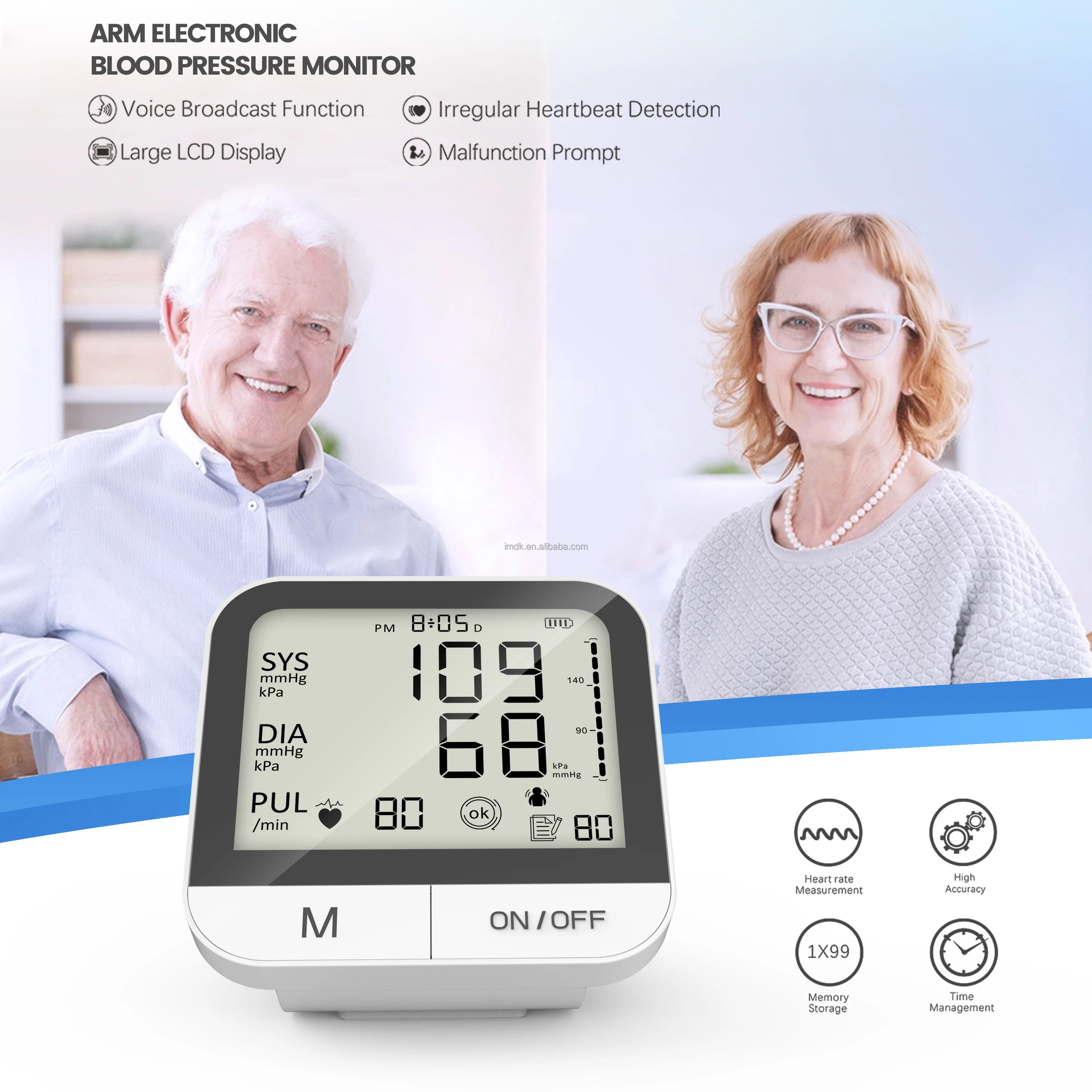Approval Portable Medical Sphygmomanometer - Blood Pressure Monitor