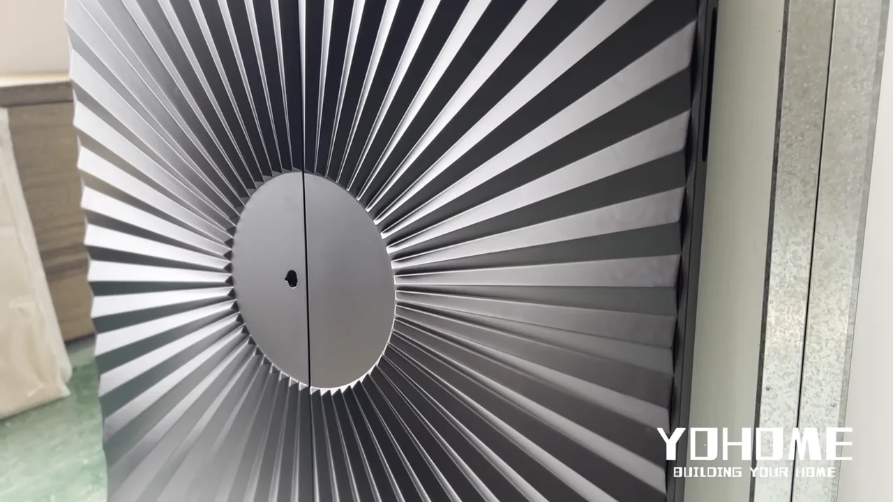 London Entry 2 Panel Wood Double Door With Half Circle Front Door ...