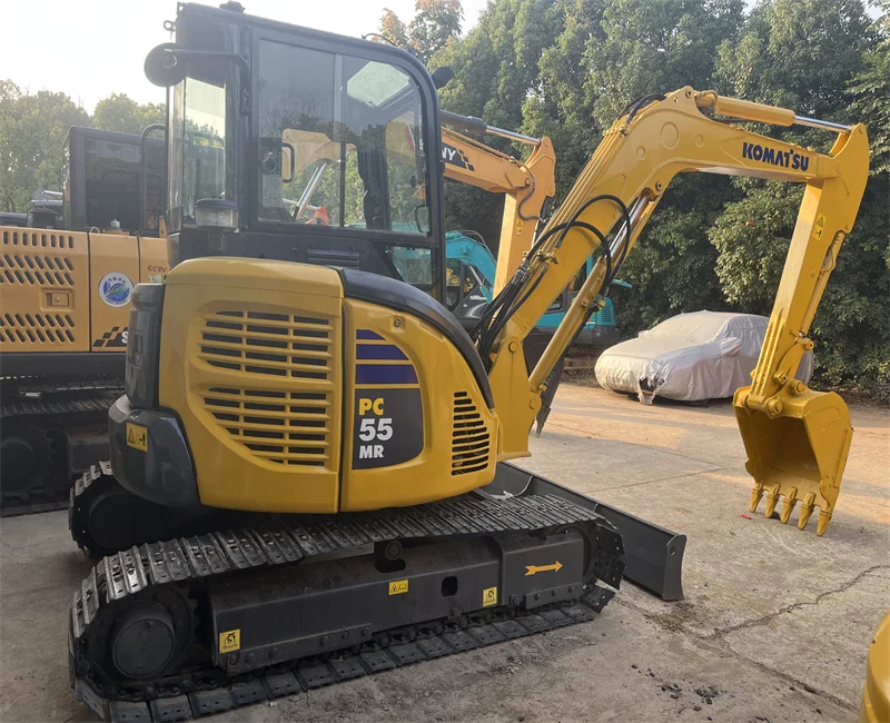 Japan high Quality used excavator PC 55 mr Used Mini crawler komatsu pc55 komatsu pc55mr ...