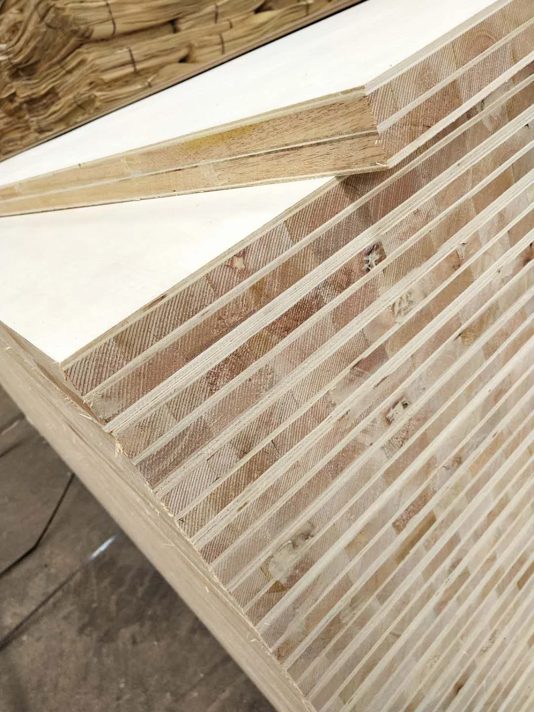 16mm 18mm Block Boards Wooden Laminated Melamine White Low Price - Buy ...