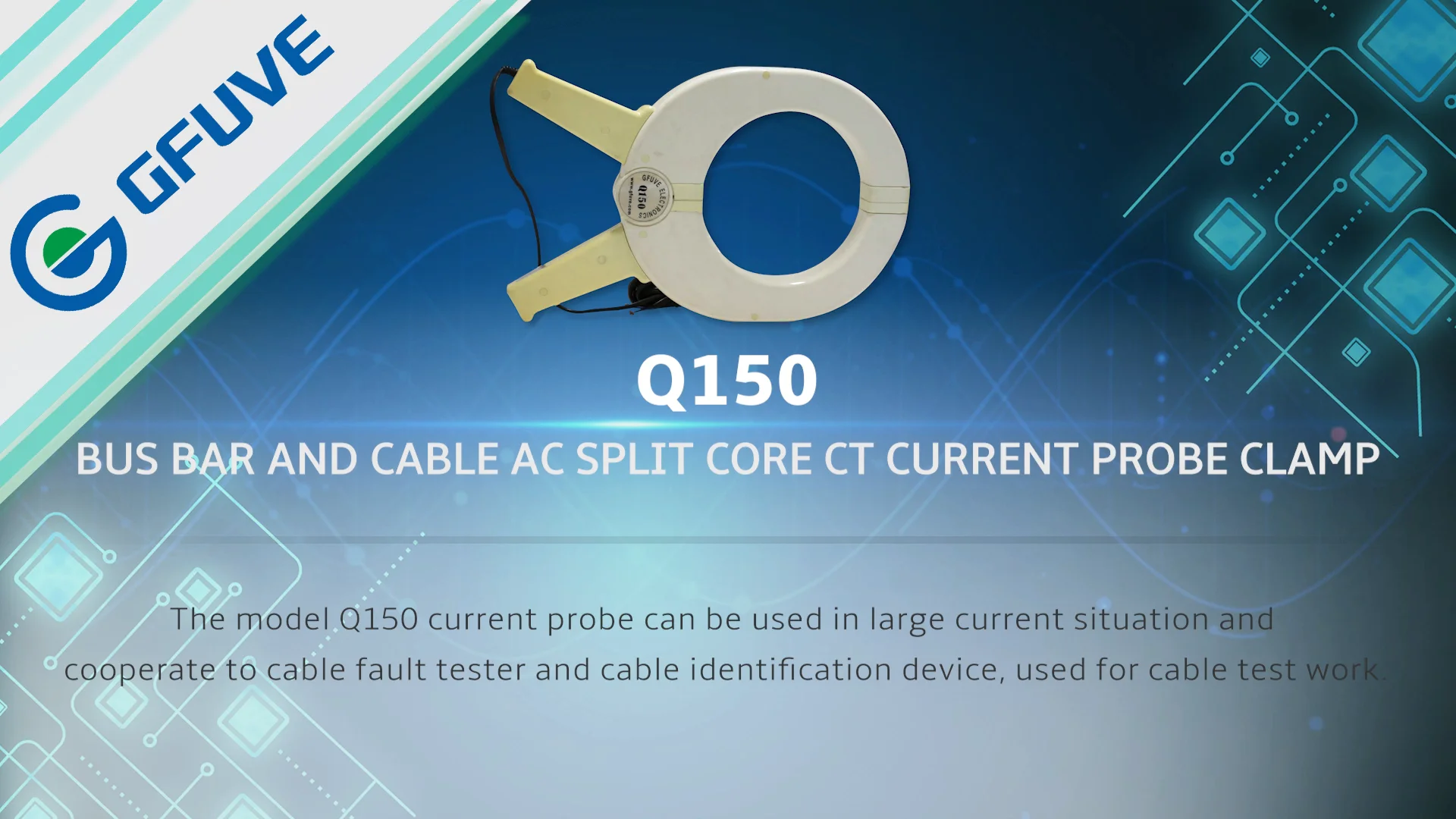 Gfuve Current Transformer Clamp With 3000/5a - Buy Current Clamp ...