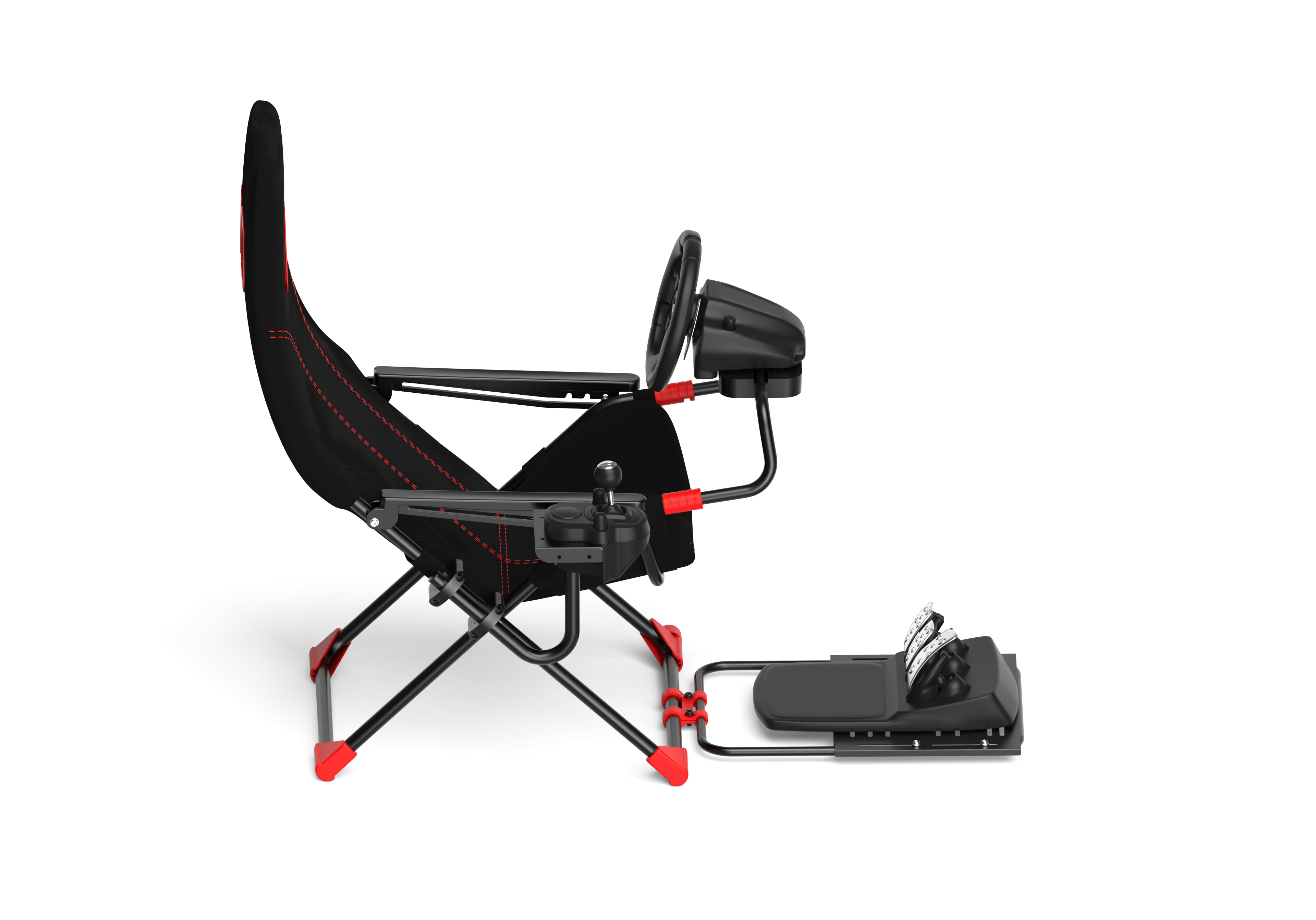 Game Simulator - Foldable Racing Seat & Steering Wheel Bracket