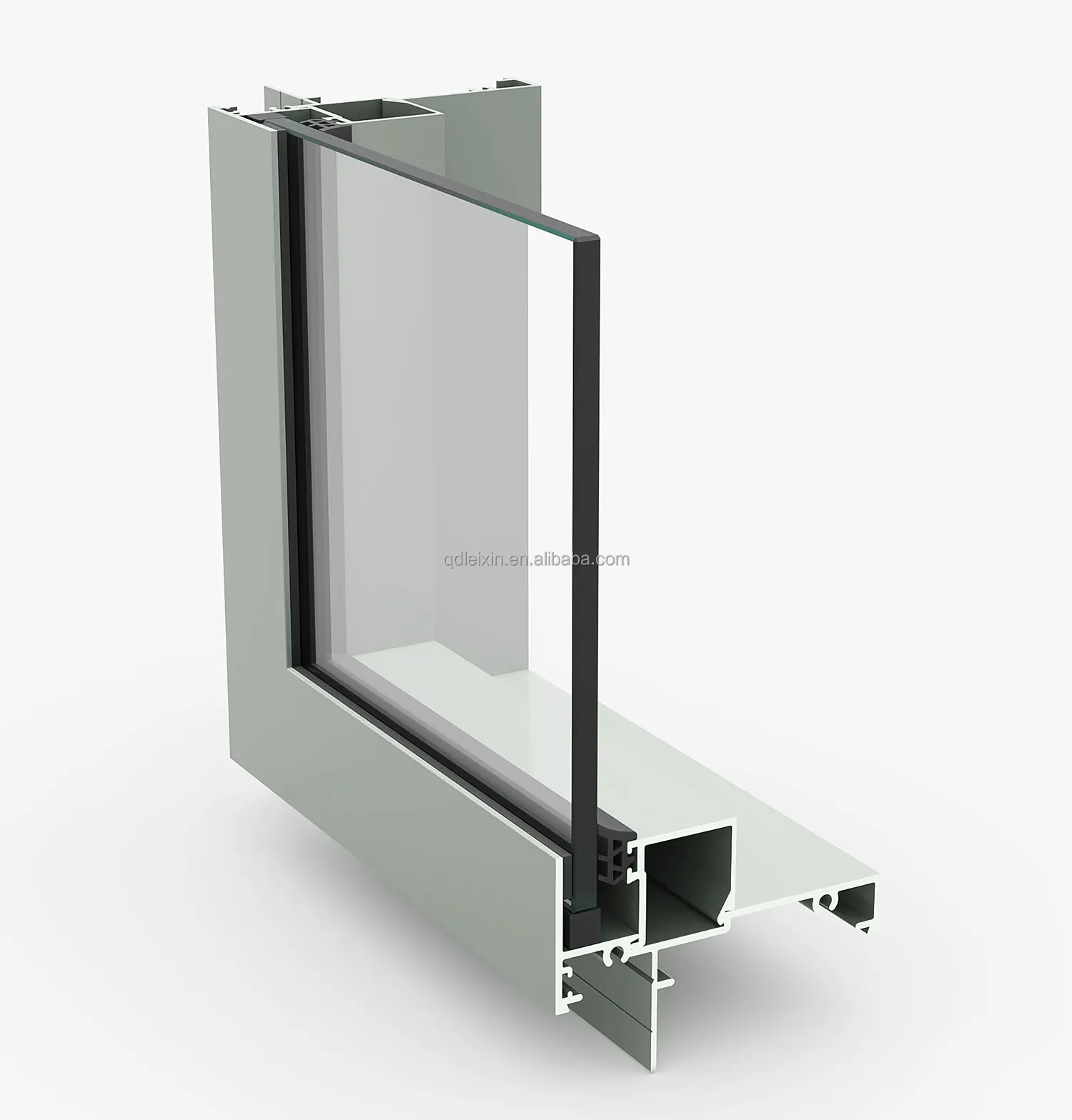 Aluminum Frame Fixed Glass Window For Sale Customized Design Fixed ...