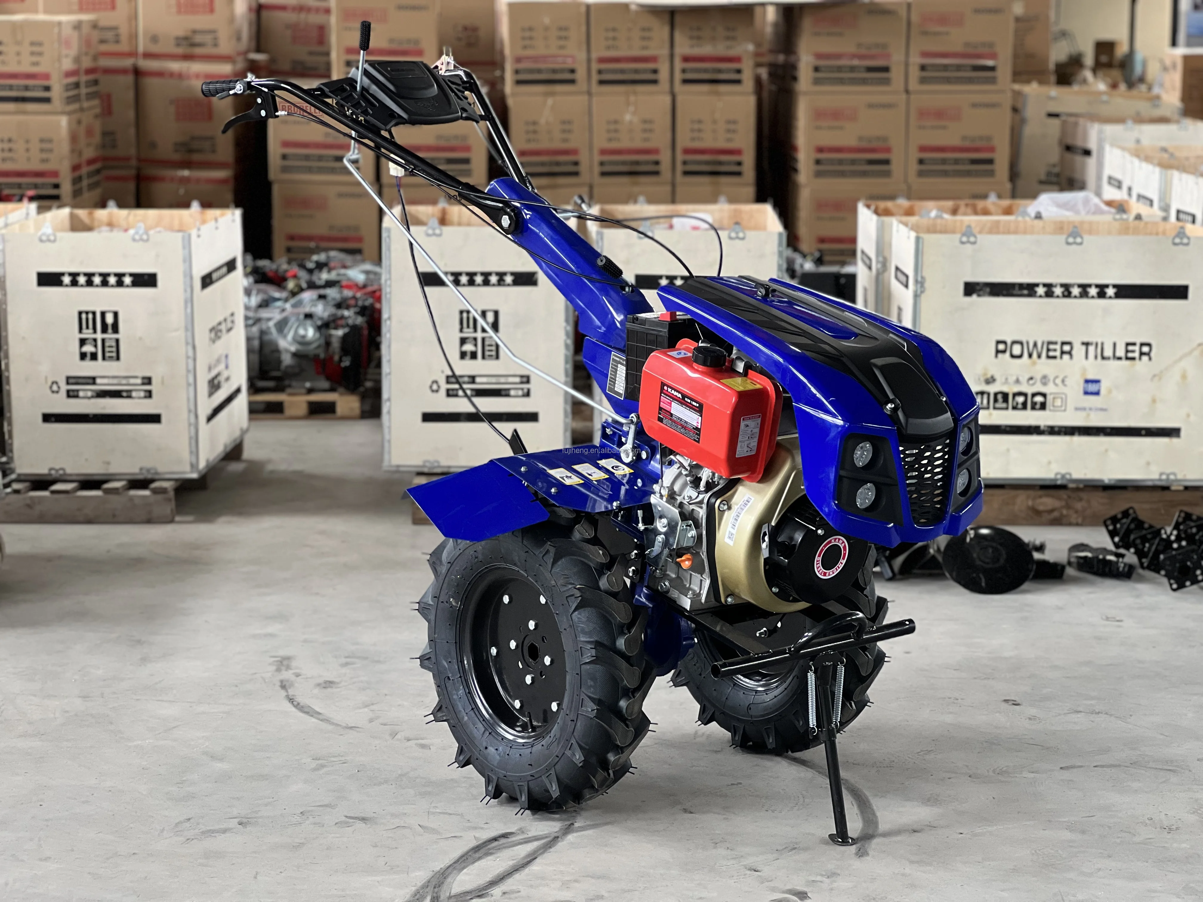 186F Diesel Engine Cultivator - High Productivity Power Tiller