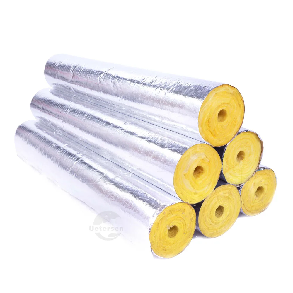 Cooling Tower Chilled Water Pipe Insulation Material Fiberglass Pipe ...