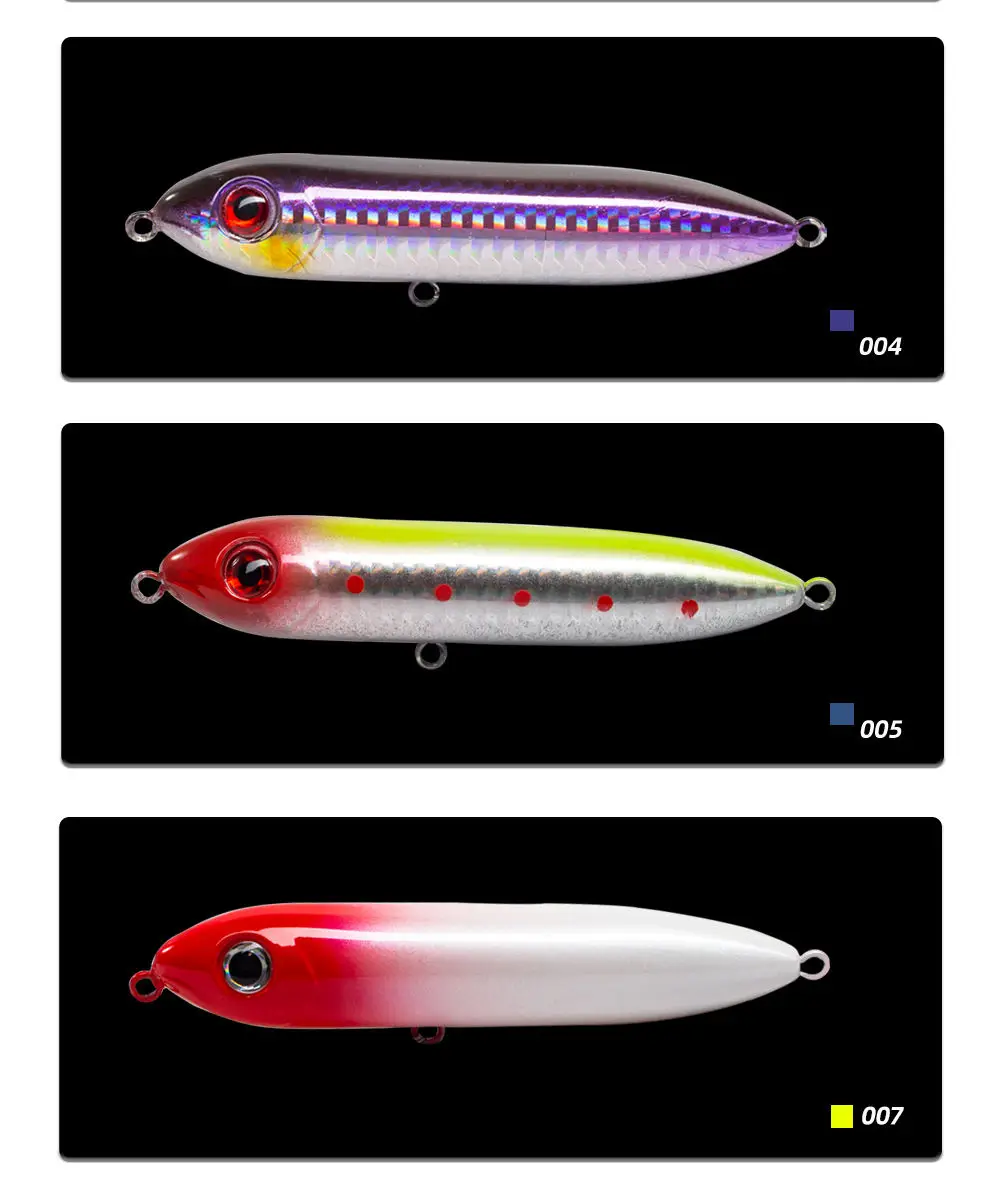 Super Spook Topwater Lure - 100mm, 14g for Saltwater & Freshwater Fishing