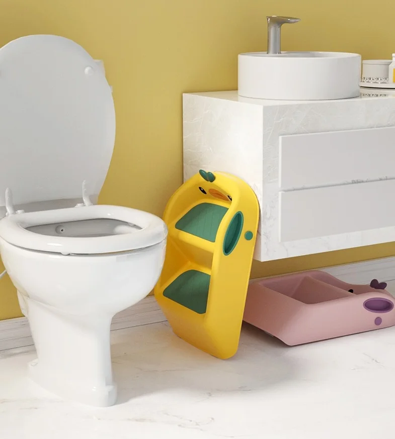 Multifunctional Cartoon Baby Potty Training Seat With Step Stool ...