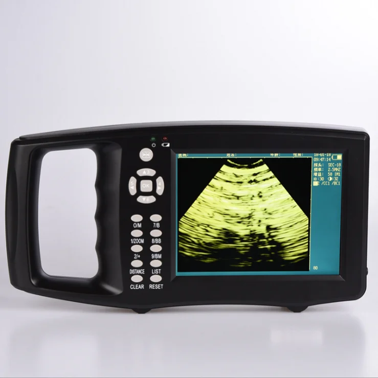 Veterinary Handheld Ultrasound Sheep Pig Animal Pregnancy Sonar Scanner ...