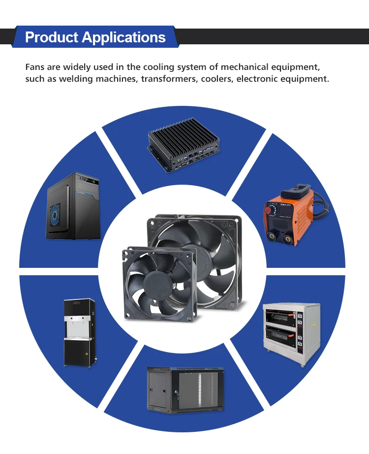 MEIXING GX9225 12V DC Axial Fan - Efficient Cooling Solutions